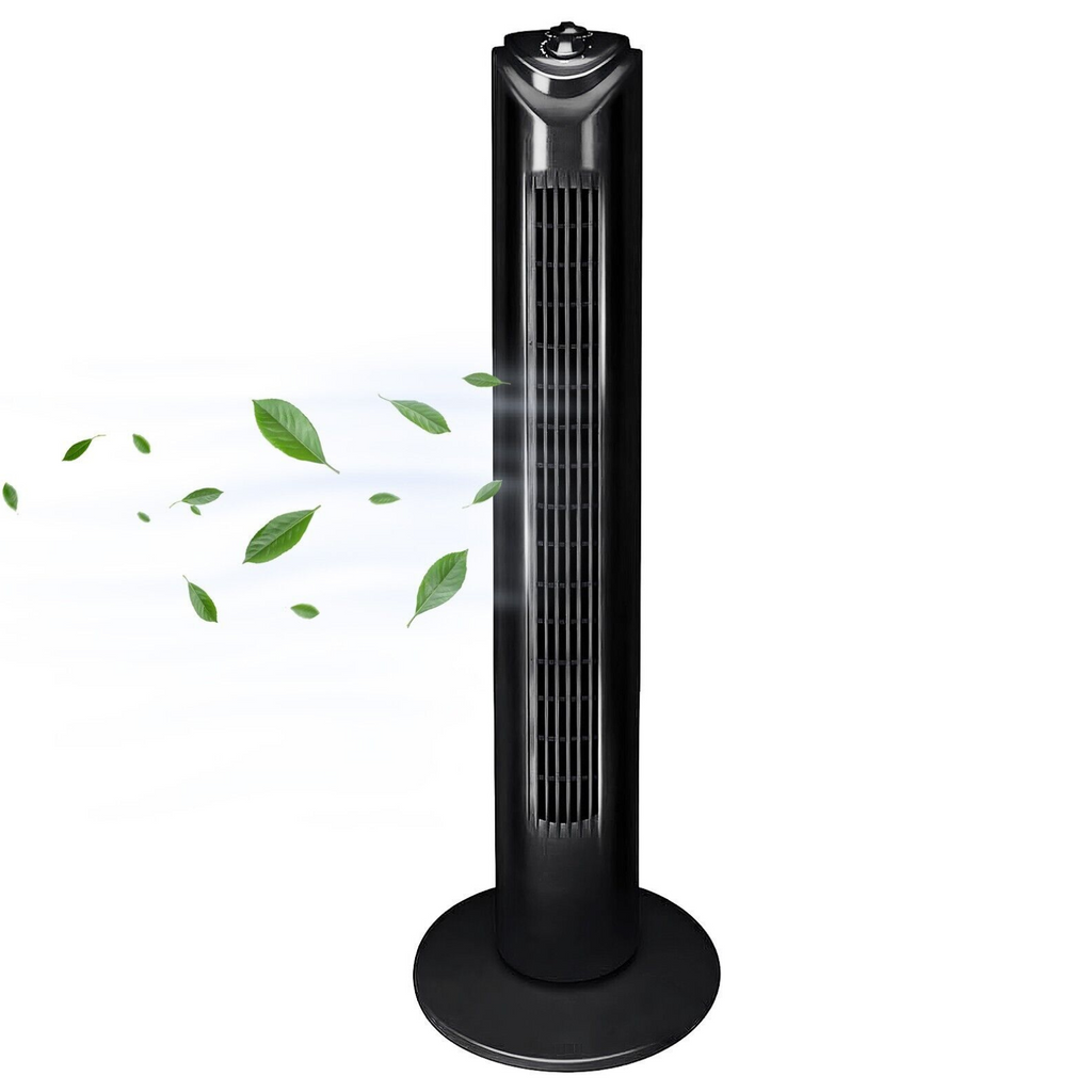 Celsius 81cm Electric Air Cooling Tower Fan Oscillation w/ Timer 3-Spe ...