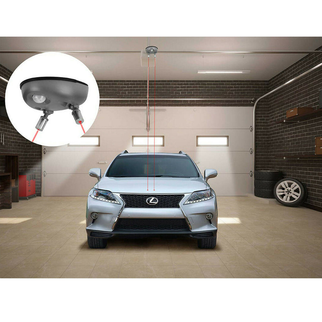 Dual Laser Guiding Parking System Garage Reverse Sensor Carport Car Pa ...