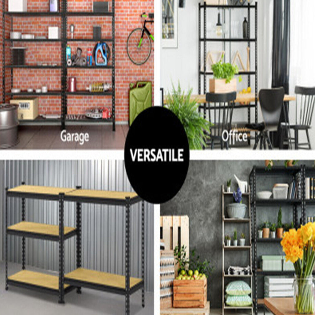 Metal Steel Warehouse Shelf Shelving Racking Garage Storage Rack Unit ...