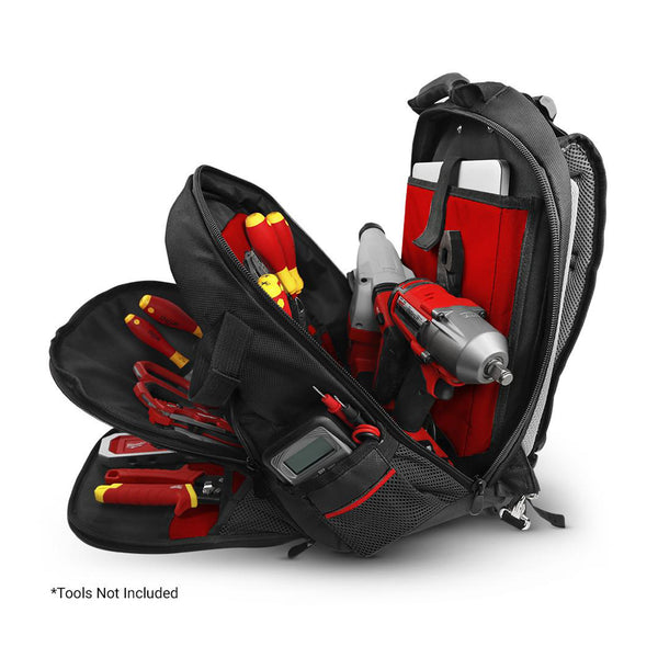 Xtorque Backpack Tool Bag On Wheels Heavy Duty Trolley 1680D Polyester ...