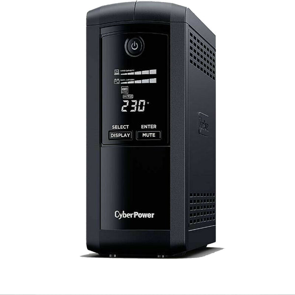 CyberPower Value Pro 1000VA 550W Line Interactive UPS Power Supply 3 O ...